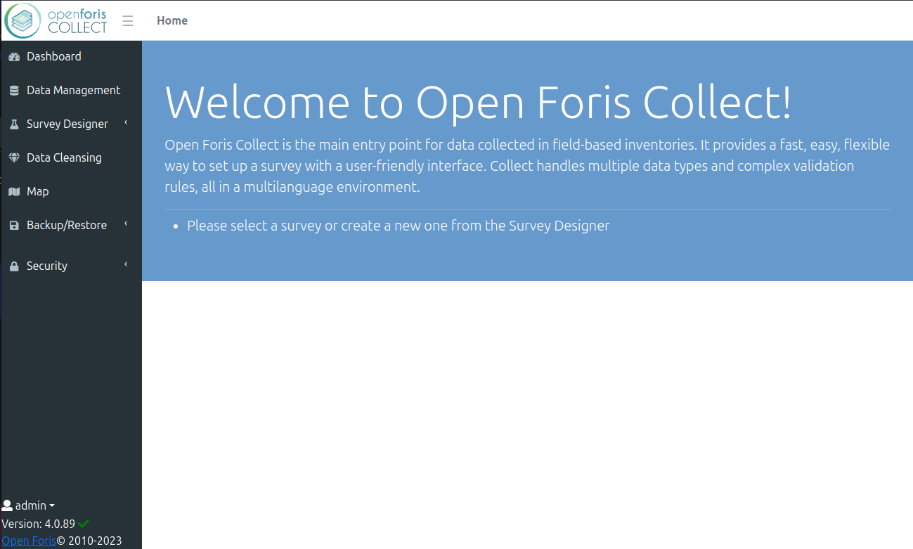 Collect – Open Foris